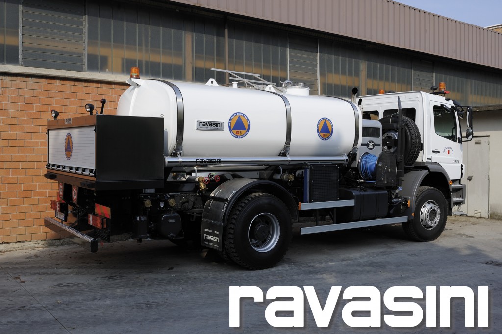 water tanker for truck | italian civil defense